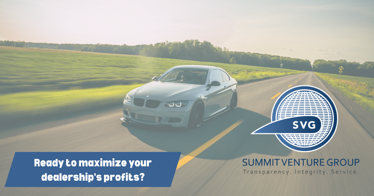 Request Info | Automotive Services | Summit Venture Group
